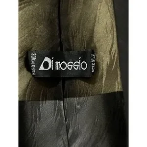 DiMoggio | Accessories | Dimoggio Mens Pure Silk Tie Abstract Gold Wave ...
